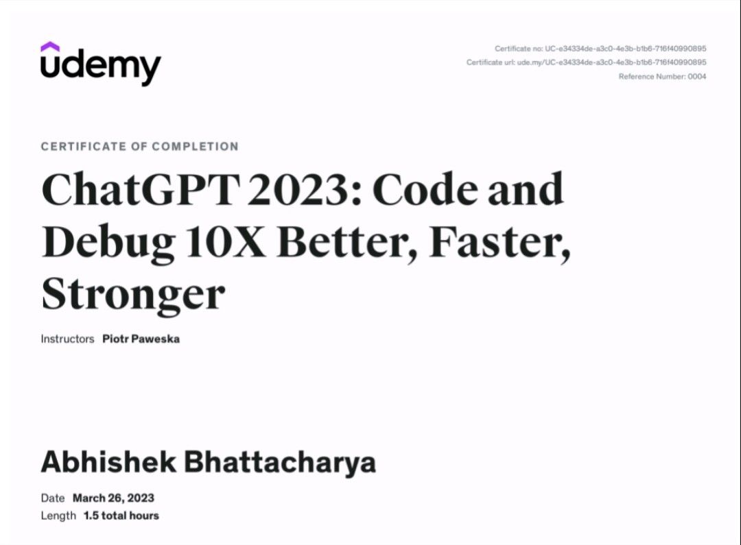 Abhishek Bhattacharya on LinkedIn: #generative #chatgpt Abhishek Bhattacharya on LinkedIn: #generative #chatgpt