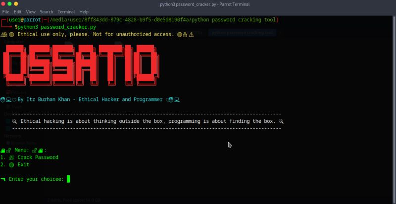 Python Password Cracker: Unlocking Security Layers | Itz Burhan Khan ... Python Password Cracker: Unlocking Security Layers | Itz Burhan Khan ...