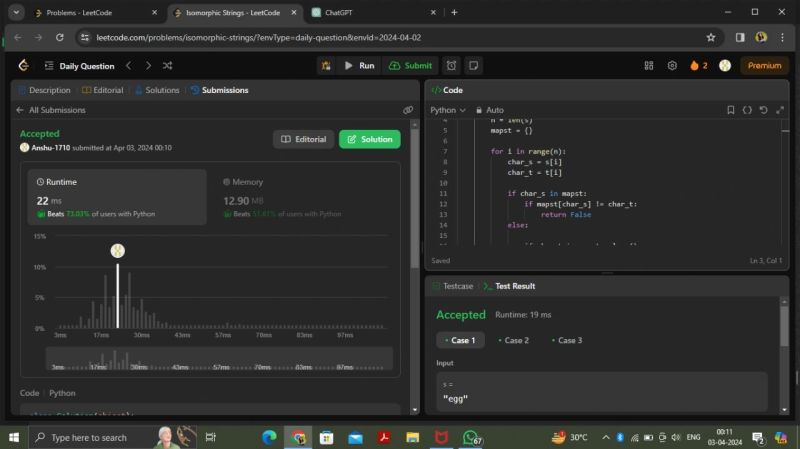 Anshu Shukla on LinkedIn: #100daysofcode #leetcode #pythonprogramming # ... Anshu Shukla on LinkedIn: #100daysofcode #leetcode #pythonprogramming # ...