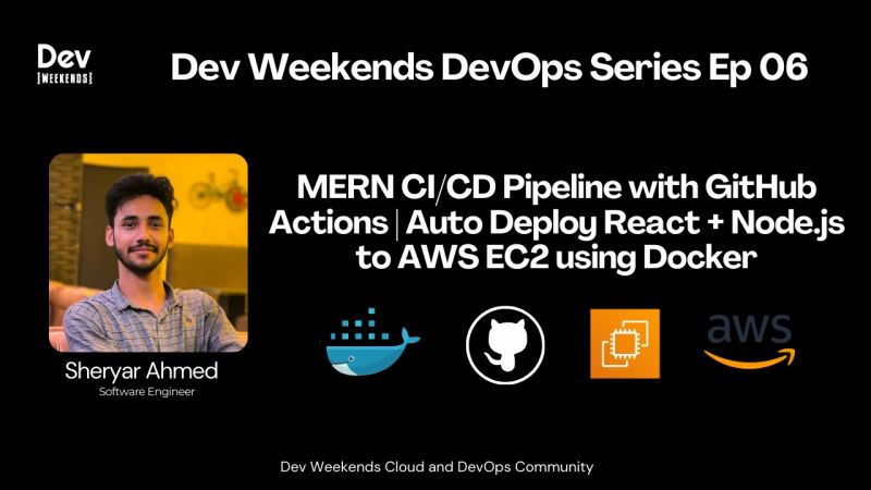 New DevOps Tutorial: MERN CI/CD Pipeline with GitHub Actions | Sheryar ... New DevOps Tutorial: MERN CI/CD Pipeline with GitHub Actions | Sheryar ...