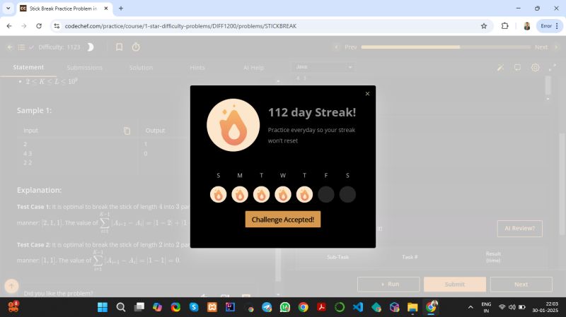#day212 #codechef #dsa #consistency | Aniket Gawali #day212 #codechef #dsa #consistency | Aniket Gawali