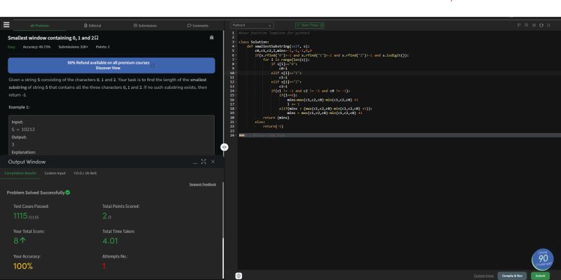 Day 3 of #100DaysOfCode challenge: Solving 0, 1, and 2 | Cherin Yacoob ... Day 3 of #100DaysOfCode challenge: Solving 0, 1, and 2 | Cherin Yacoob ...