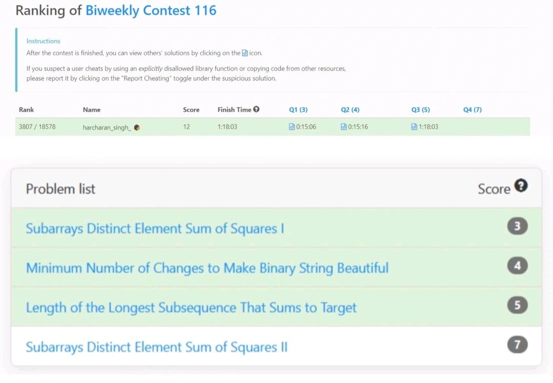Harcharanpreet Singh on LinkedIn: #happycoding #leetcode #consistency Harcharanpreet Singh on LinkedIn: #happycoding #leetcode #consistency