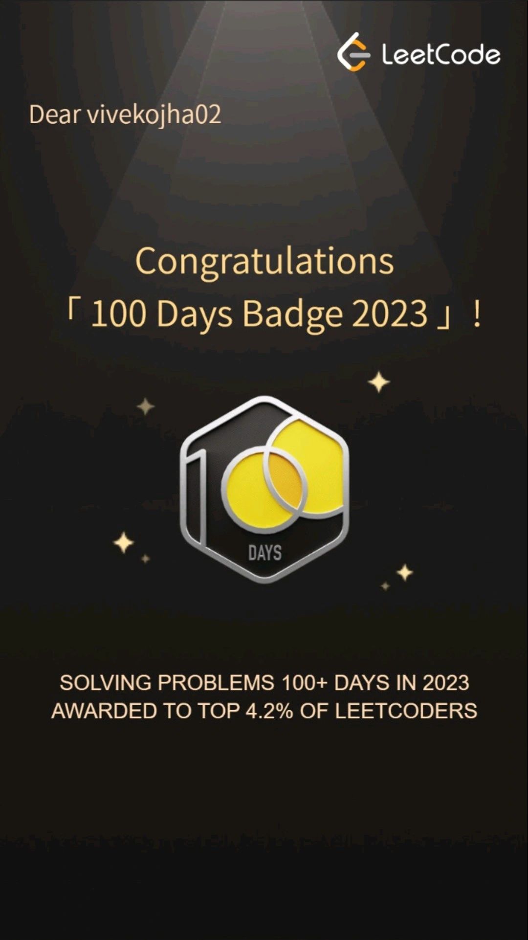 Vivek Ojha on LinkedIn: #leetcode #leetcodestreak Vivek Ojha on LinkedIn: #leetcode #leetcodestreak