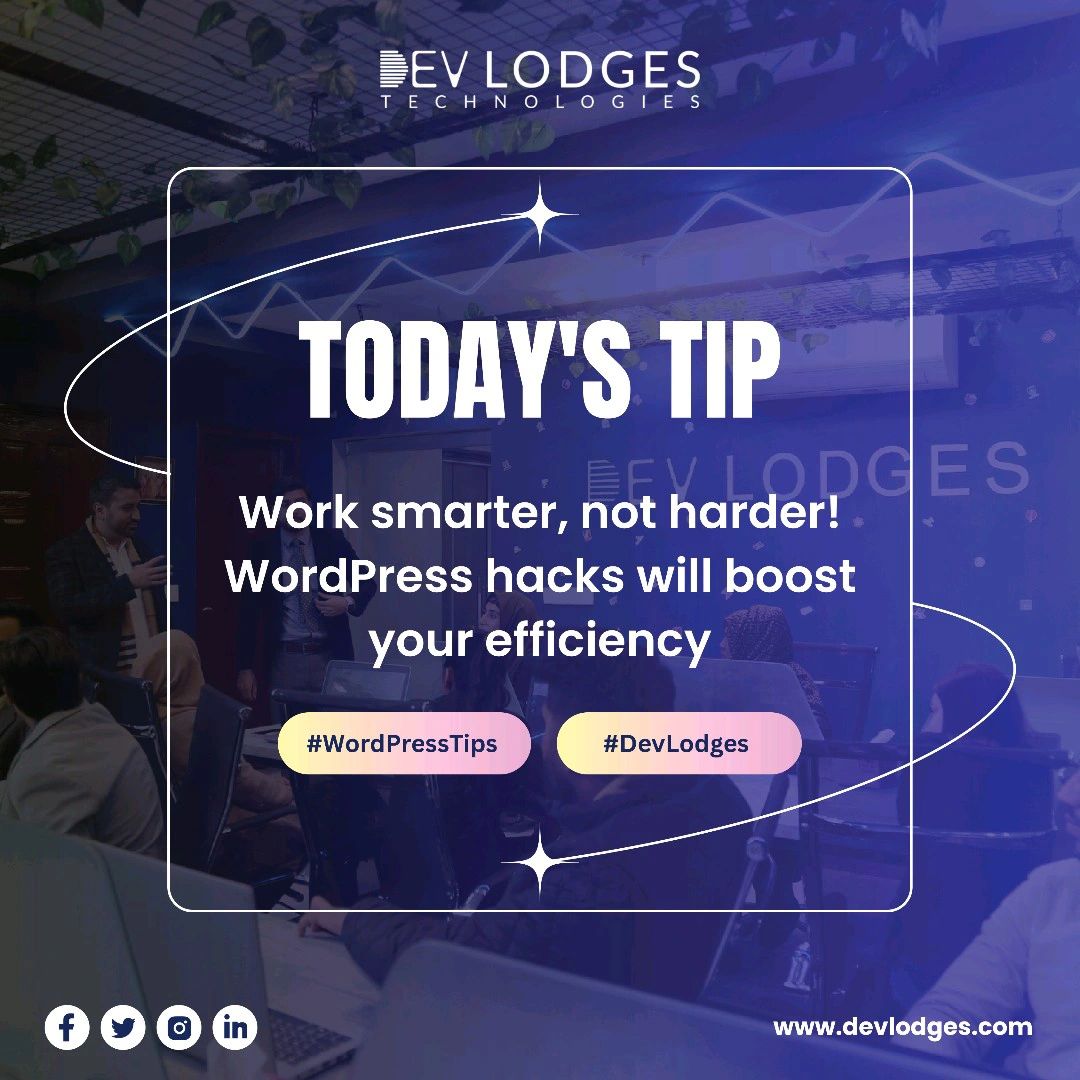Dev Lodges on LinkedIn: #devlodges #wordpresshacks #efficiencyboost # ... Dev Lodges on LinkedIn: #devlodges #wordpresshacks #efficiencyboost # ...