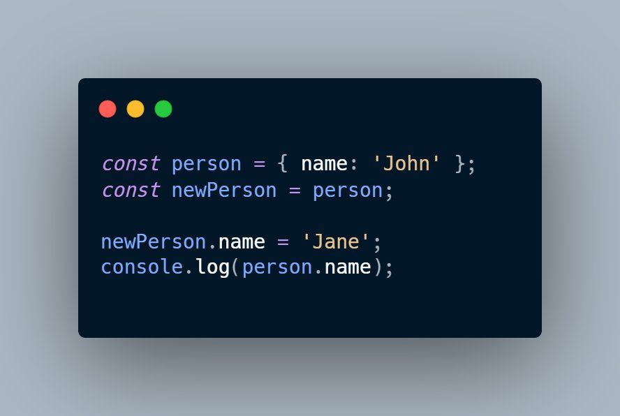 Mitesh Viras on LinkedIn: #javascript #immutable #developer #typescript Mitesh Viras on LinkedIn: #javascript #immutable #developer #typescript