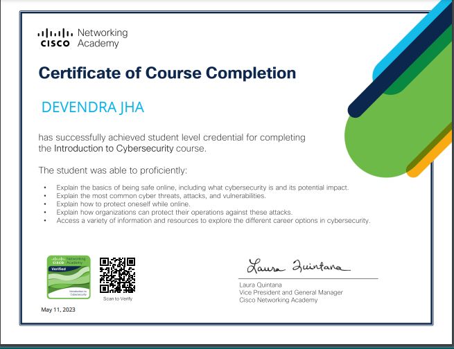 Devendra Jha on LinkedIn: #cybersecurity Devendra Jha on LinkedIn: #cybersecurity