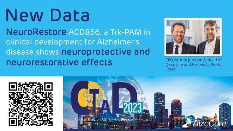 AlzeCure Pharma on LinkedIn: AlzeCure presents disease-modifying data ... AlzeCure Pharma on LinkedIn: AlzeCure presents disease-modifying data ...