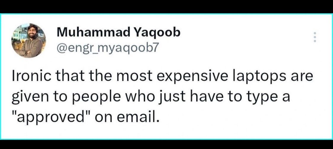 Muhammad Hashir Waheed on LinkedIn: Couldn't agree more!!!! Muhammad Hashir Waheed on LinkedIn: Couldn't agree more!!!!