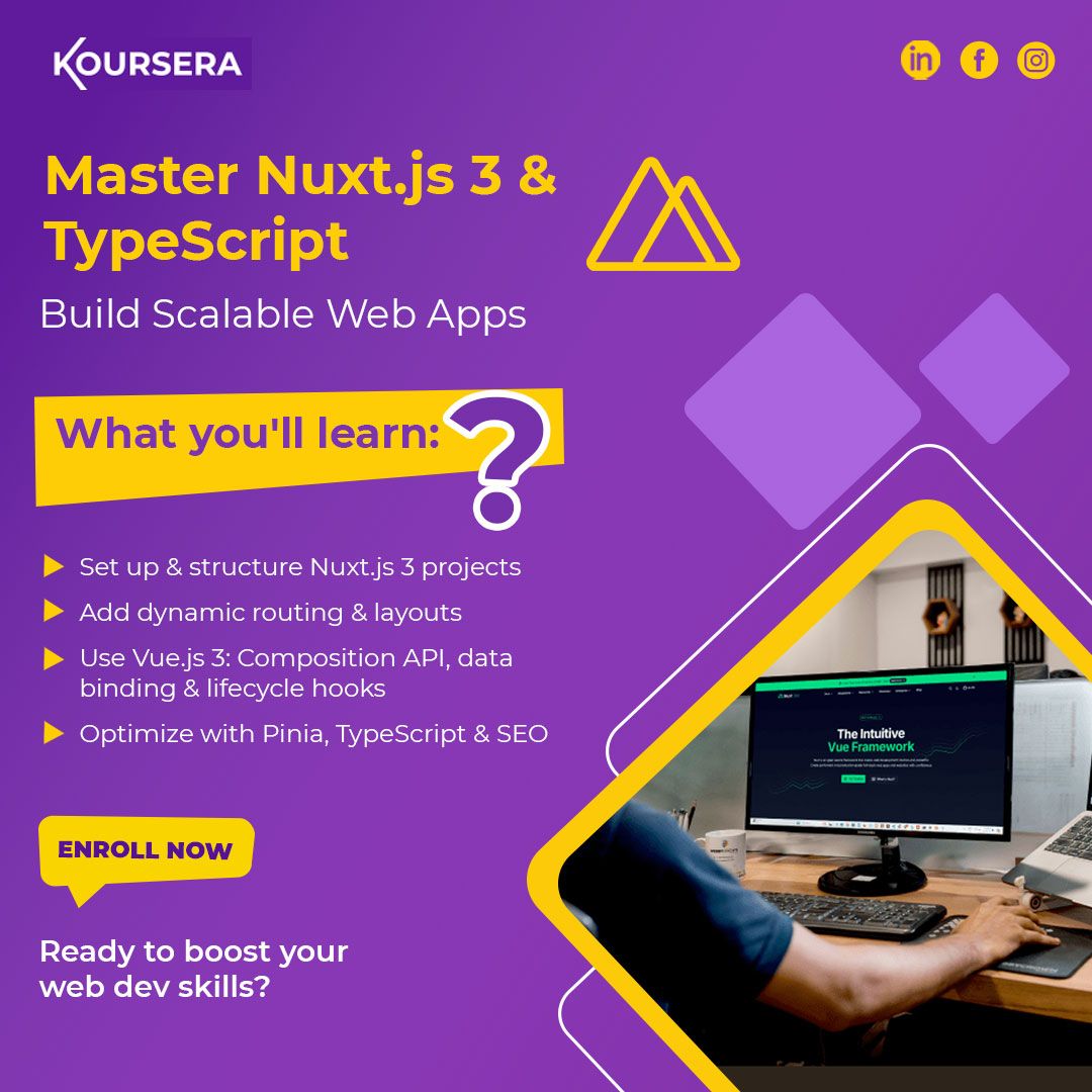 Koursera on LinkedIn: #nuxtjs #typescript #vuejs #webdevelopment # ... Koursera on LinkedIn: #nuxtjs #typescript #vuejs #webdevelopment # ...