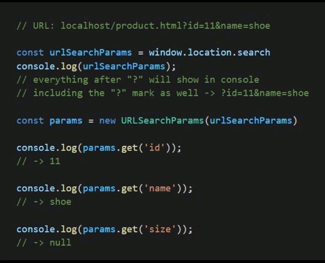 How URLSearchParams interact with URLs | Rehman Afzal posted on the ... How URLSearchParams interact with URLs | Rehman Afzal posted on the ...