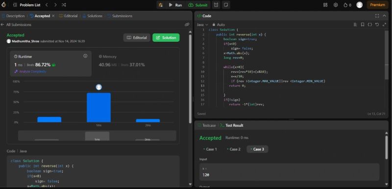 Madhumitha Shree S on LinkedIn: #coding #java #problemsolving # ... Madhumitha Shree S on LinkedIn: #coding #java #problemsolving # ...