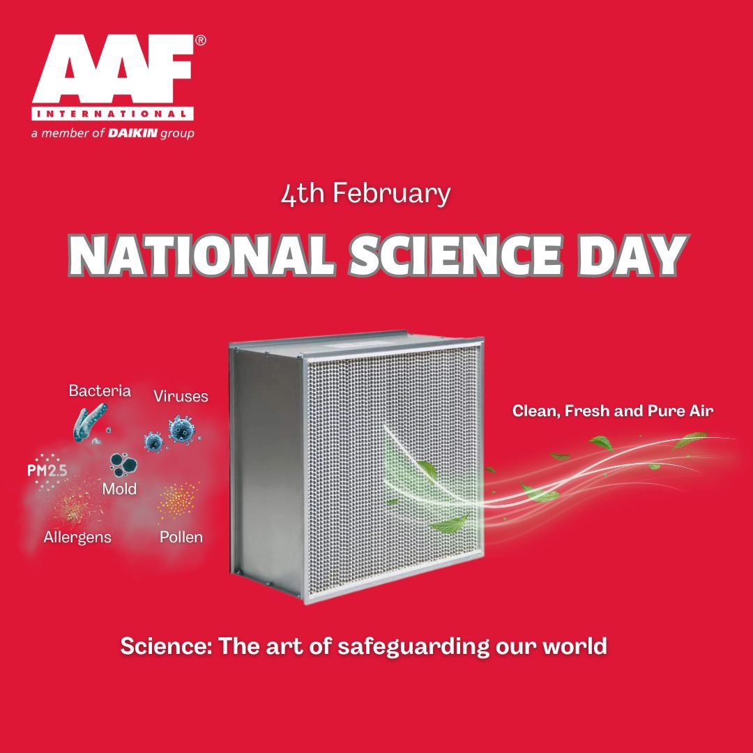 AAF (American Air Filter) EEMEA, CIS & SAARC on LinkedIn: #scienceday # ... AAF (American Air Filter) EEMEA, CIS & SAARC on LinkedIn: #scienceday # ...