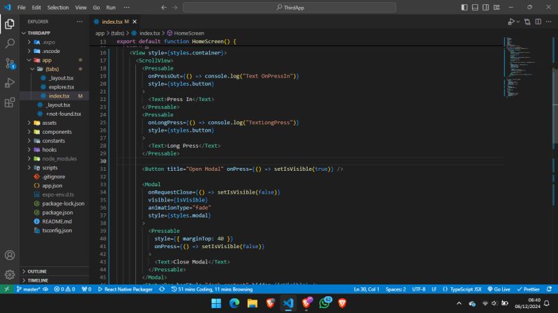 Ifeanyi Benedict Aladi on LinkedIn: Day 2 of learning React Native ... Ifeanyi Benedict Aladi on LinkedIn: Day 2 of learning React Native ...