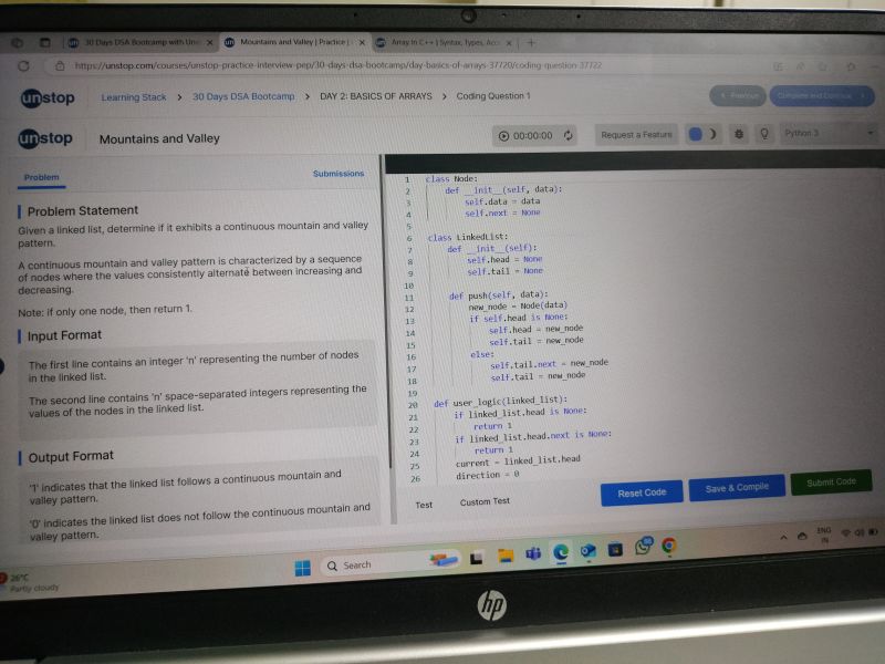 #unstop30daydsabootcamp #dsa #bootcamp #learning #codingchallenge ... #unstop30daydsabootcamp #dsa #bootcamp #learning #codingchallenge ...