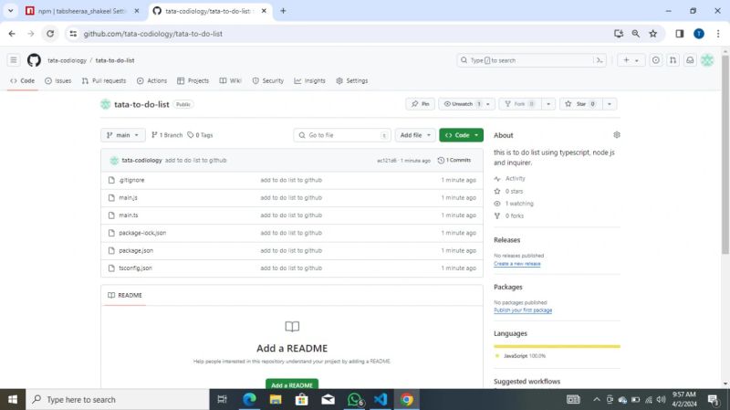 Tabsheera Shakeel on LinkedIn: #ramdancodingnight #typescript #npm # ... Tabsheera Shakeel on LinkedIn: #ramdancodingnight #typescript #npm # ...