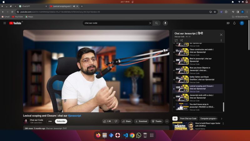 Completed 'Chai aur JavaScript' series by Hitesh Choudhary | Tuhin ... Completed 'Chai aur JavaScript' series by Hitesh Choudhary | Tuhin ...