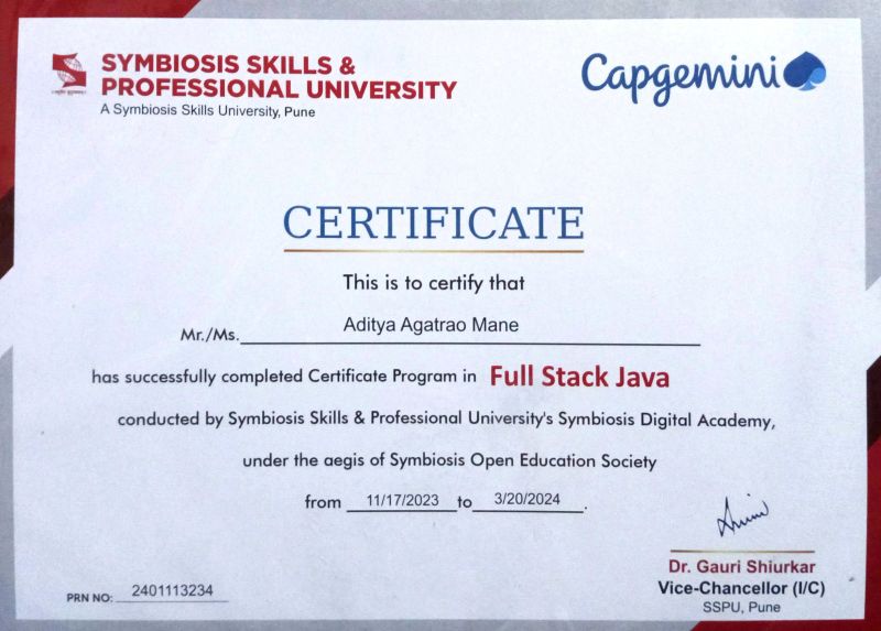 Aditya Mane on LinkedIn: I would like to share with you all that I have ... Aditya Mane on LinkedIn: I would like to share with you all that I have ...