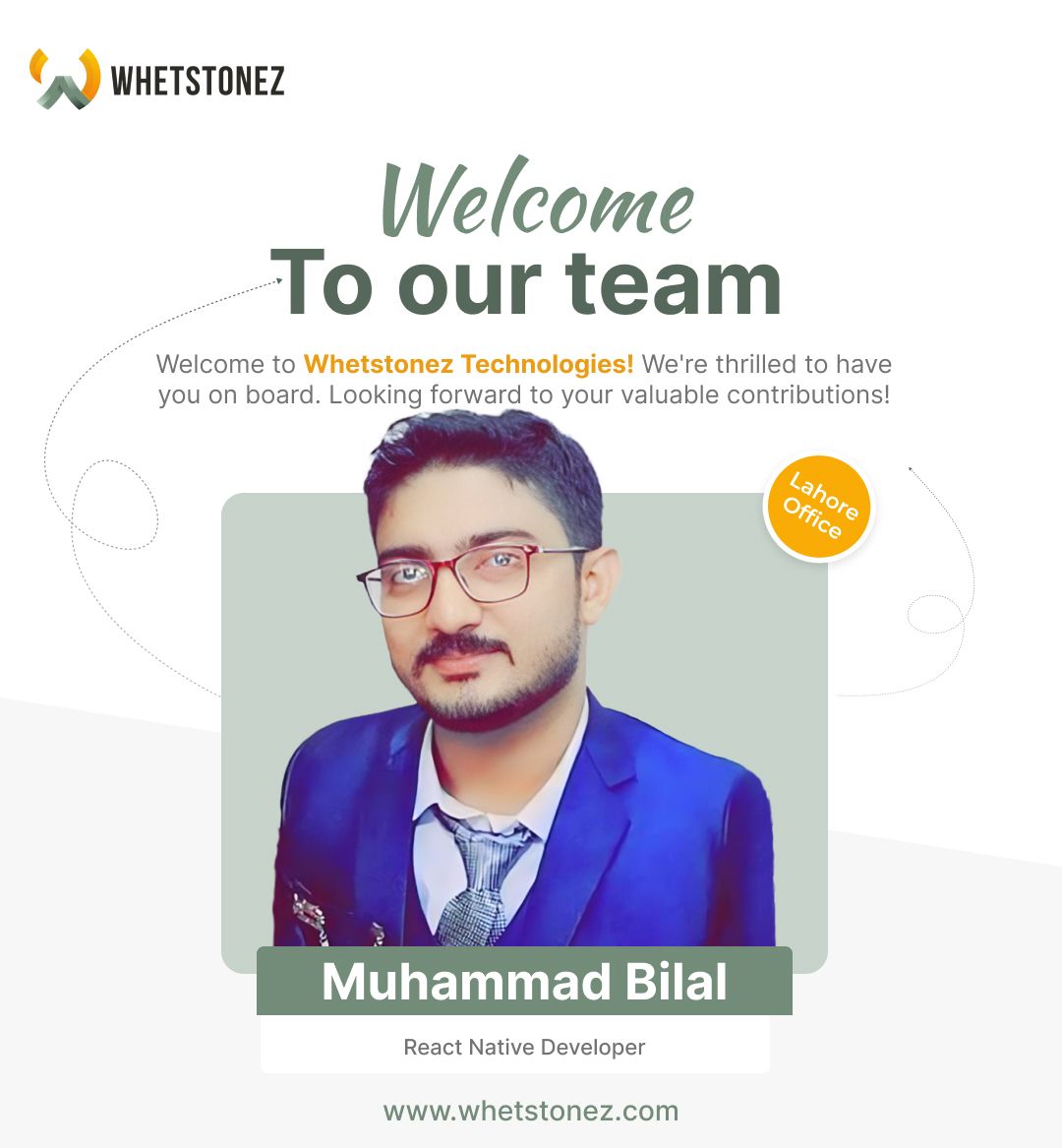 Whetstonez Technologies on LinkedIn: #welcomeaboard #reactnative # ... Whetstonez Technologies on LinkedIn: #welcomeaboard #reactnative # ...