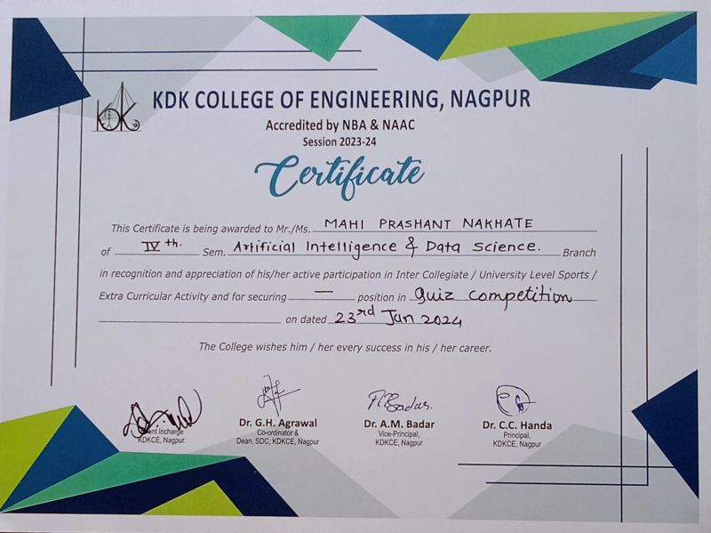 Mahi Nakhate on LinkedIn: hello connections ๐โโ๏ธ I'am happy to share ... Mahi Nakhate on LinkedIn: hello connections ๐โโ๏ธ I'am happy to share ...