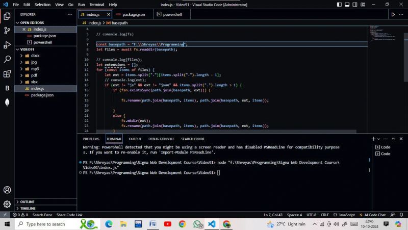 Shreyas Solanki on LinkedIn: I wrote a JavaScript script which ... Shreyas Solanki on LinkedIn: I wrote a JavaScript script which ...