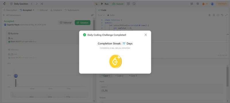 Sagarika Nayak on LinkedIn: #100daysofcodingchallenge #codetoconquer # ... Sagarika Nayak on LinkedIn: #100daysofcodingchallenge #codetoconquer # ...