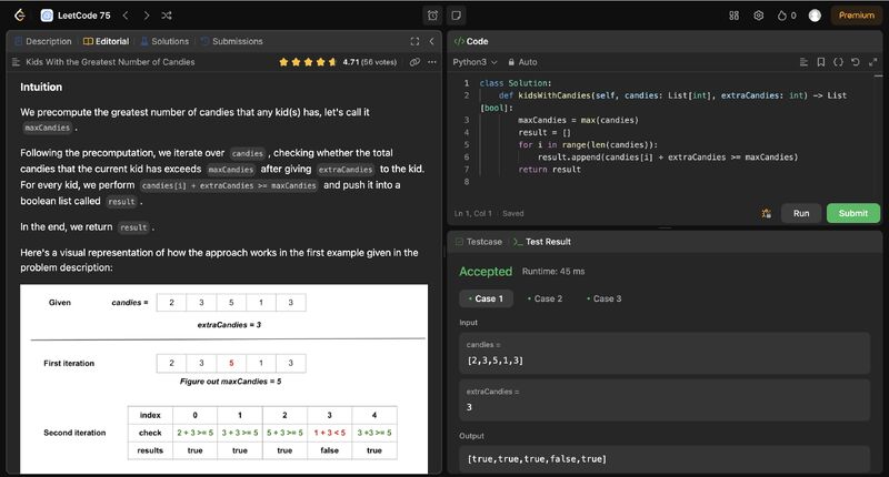 Dayananda H P on LinkedIn: #leetcode #leetcode75 #codingchallenge # ... Dayananda H P on LinkedIn: #leetcode #leetcode75 #codingchallenge # ...