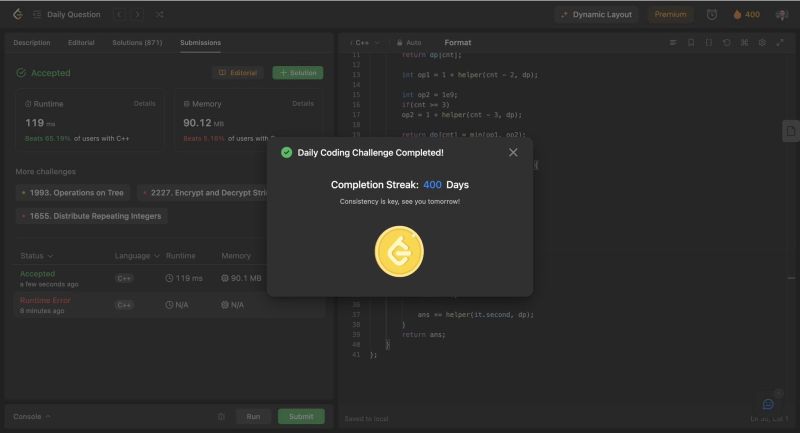 Suraj Joshi on LinkedIn: #leetcode #coding Suraj Joshi on LinkedIn: #leetcode #coding