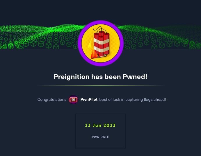 ABHISHEK KUMAR SINGH on LinkedIn: hackthebox preignition pwned! ABHISHEK KUMAR SINGH on LinkedIn: hackthebox preignition pwned!