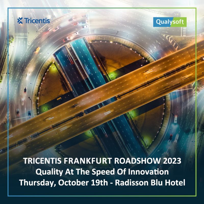 Qualysoft on LinkedIn: Tricentis Global Roadshow - Frankfurt Qualysoft on LinkedIn: Tricentis Global Roadshow - Frankfurt