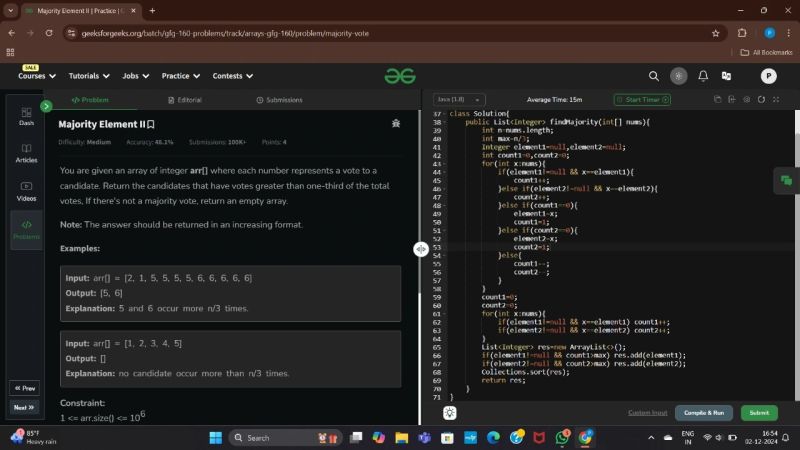 Pavani Papisetty on LinkedIn: #gfg #geekstreak2024 ... Pavani Papisetty on LinkedIn: #gfg #geekstreak2024 ...