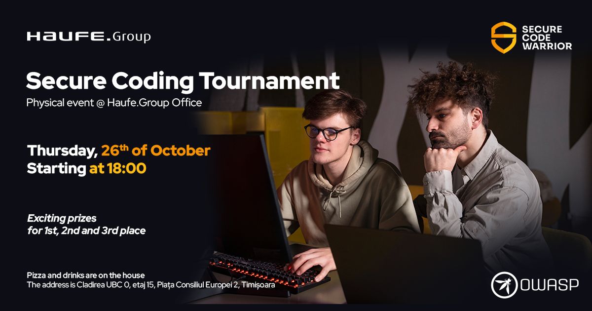 #appsec #owasp #coding #devsecops #meetup | OWASP Timisoara Chapter #appsec #owasp #coding #devsecops #meetup | OWASP Timisoara Chapter