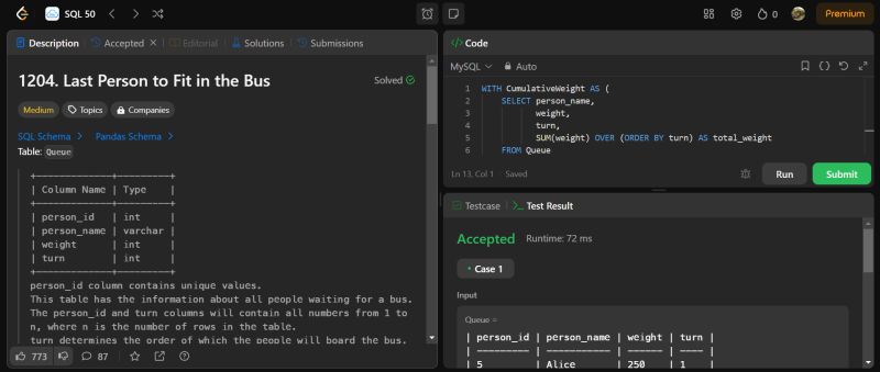 Aryan Amar on LinkedIn: #sql #leetcode #gviswanathanchallenge # ... Aryan Amar on LinkedIn: #sql #leetcode #gviswanathanchallenge # ...