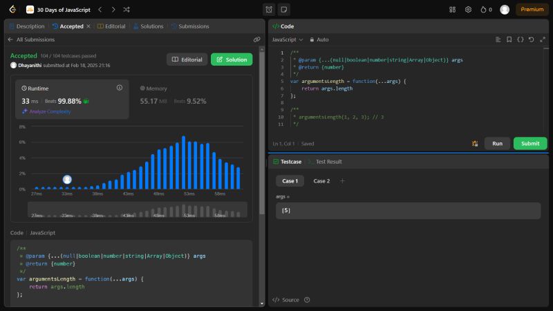 #leetcode #javascript #codingchallenge #problemsolving | Dhayanithi N #leetcode #javascript #codingchallenge #problemsolving | Dhayanithi N