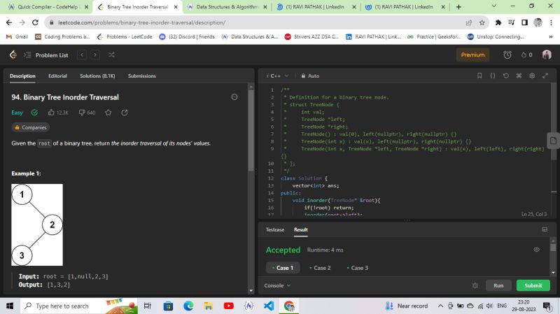 RAVI PATHAK on LinkedIn: #70daychallenge #codingchallenge #leetcode ... RAVI PATHAK on LinkedIn: #70daychallenge #codingchallenge #leetcode ...