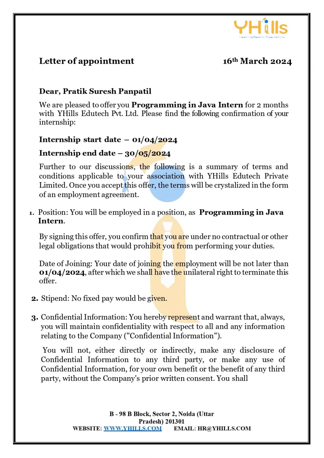 #programminginjava #java #internship #yhills | Pratik Panpatil #programminginjava #java #internship #yhills | Pratik Panpatil