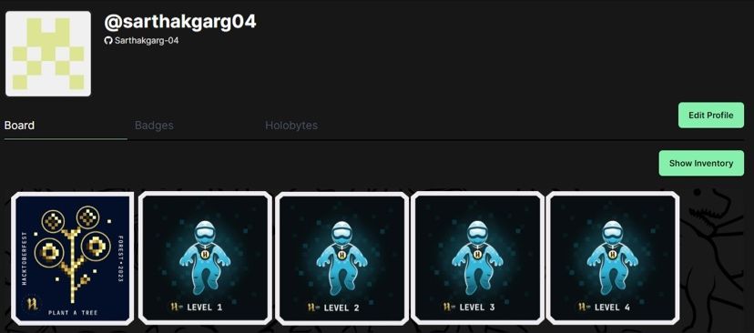 Completed Hacktoberfest 2023 with 4 pull requests | Sarthak Garg posted ... Completed Hacktoberfest 2023 with 4 pull requests | Sarthak Garg posted ...
