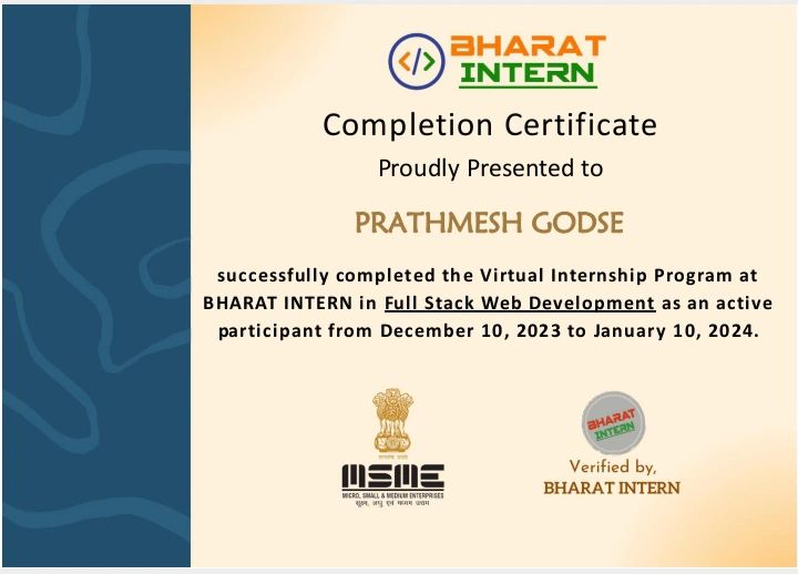 Prathmesh Godse on LinkedIn: Successfully completed the virtual ... Prathmesh Godse on LinkedIn: Successfully completed the virtual ...