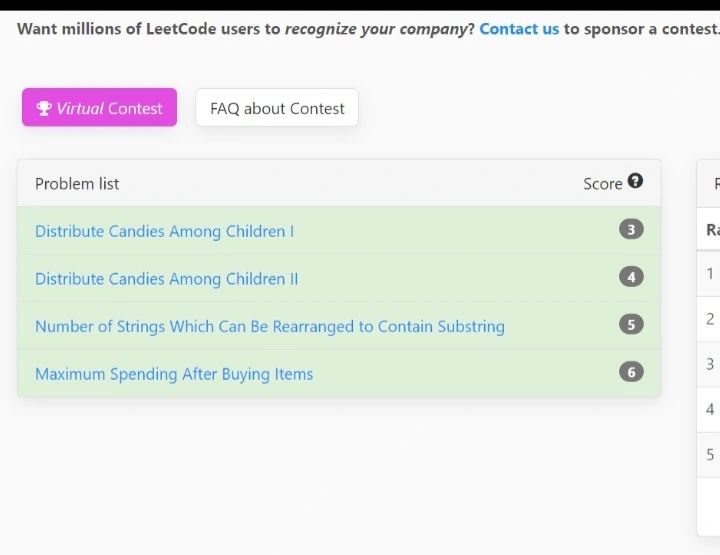 Successfully solved four problems in LeetCode contest | Nayan Kumar Jha ... Successfully solved four problems in LeetCode contest | Nayan Kumar Jha ...