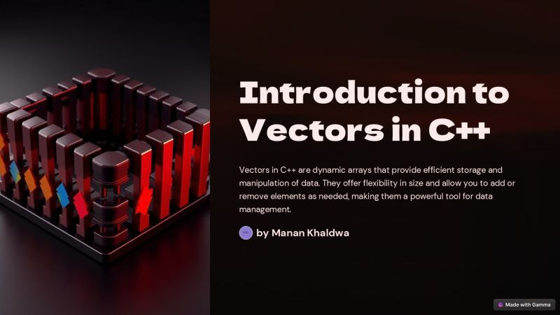 Manan Khaldwa on LinkedIn: #cplusplus #programming #vectors # ... Manan Khaldwa on LinkedIn: #cplusplus #programming #vectors # ...