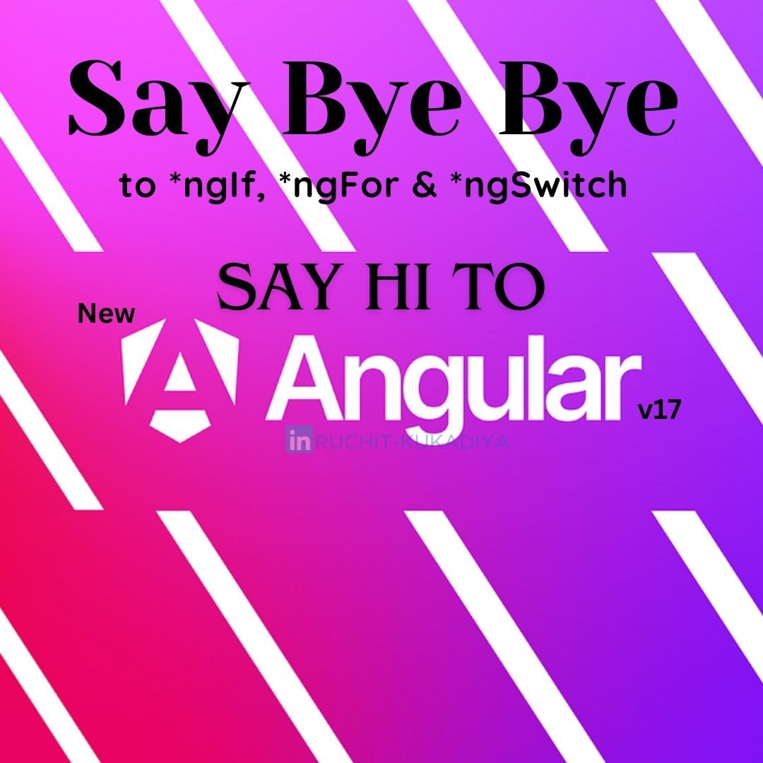 Ruchit Kukadiya on LinkedIn: #angular #angulardeveloper #angular17 # ... Ruchit Kukadiya on LinkedIn: #angular #angulardeveloper #angular17 # ...