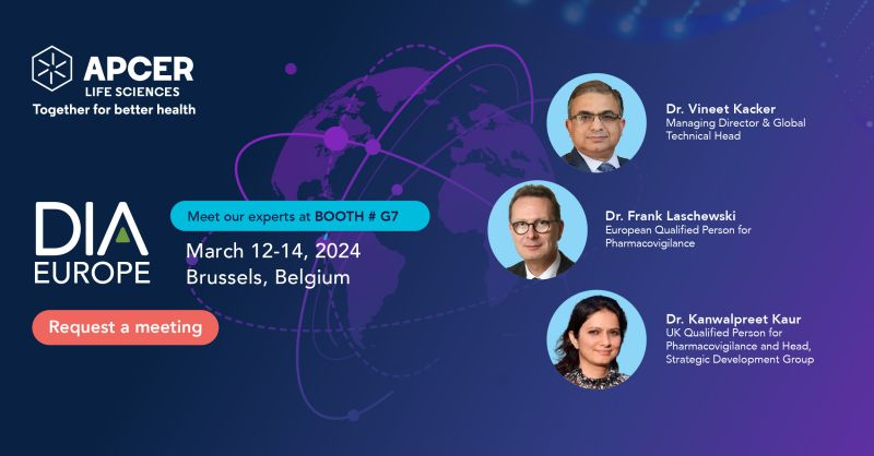APCER Life Sciences on LinkedIn: DIA Europe Conference, 2024 - APCER ... APCER Life Sciences on LinkedIn: DIA Europe Conference, 2024 - APCER ...
