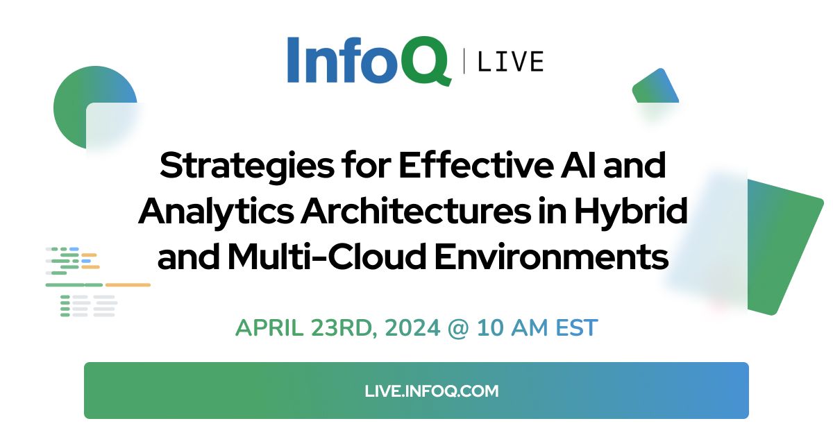 #infoqlive #ai | InfoQ #infoqlive #ai | InfoQ