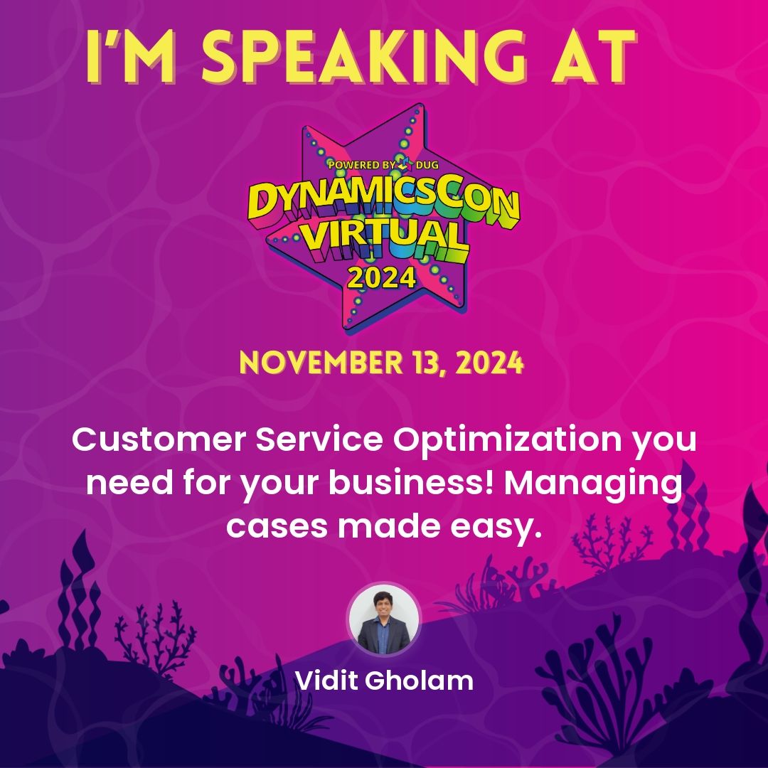 Vidit Gholam on LinkedIn: #dynamicscon #virtual #customerservice # ... Vidit Gholam on LinkedIn: #dynamicscon #virtual #customerservice # ...