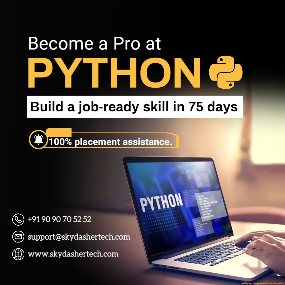 SkyDasher Tech LLP on LinkedIn: #python #pythoncourse #pythonjobs # ... SkyDasher Tech LLP on LinkedIn: #python #pythoncourse #pythonjobs # ...