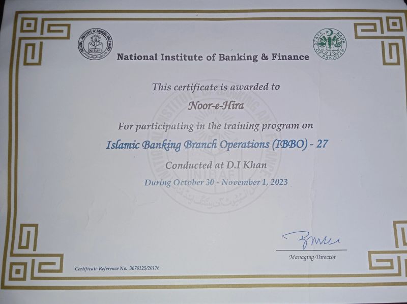 Noor -e- Hira on LinkedIn: #nibaf Noor -e- Hira on LinkedIn: #nibaf