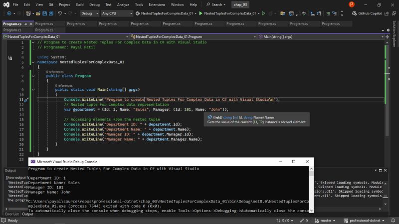 Payal Patil on LinkedIn: #programming #coding #dotnet #csharp # ... Payal Patil on LinkedIn: #programming #coding #dotnet #csharp # ...