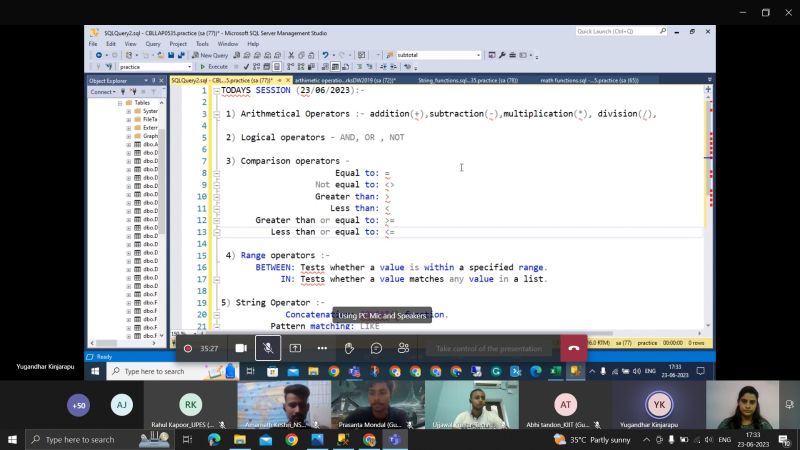 Samadrita Bhattacharjee on LinkedIn: #summer_internship_training #dbms ... Samadrita Bhattacharjee on LinkedIn: #summer_internship_training #dbms ...