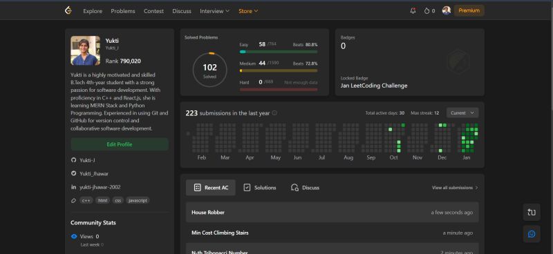 Yukti Jhawar on LinkedIn: #leetcode #dsa #cpp #problemsolving Yukti Jhawar on LinkedIn: #leetcode #dsa #cpp #problemsolving