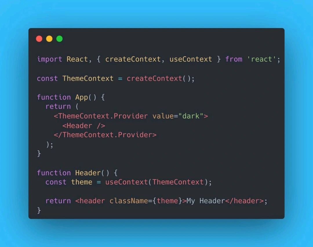 Mirza Aamir on LinkedIn: #contextapi #react #reacttips #programming # ... Mirza Aamir on LinkedIn: #contextapi #react #reacttips #programming # ...